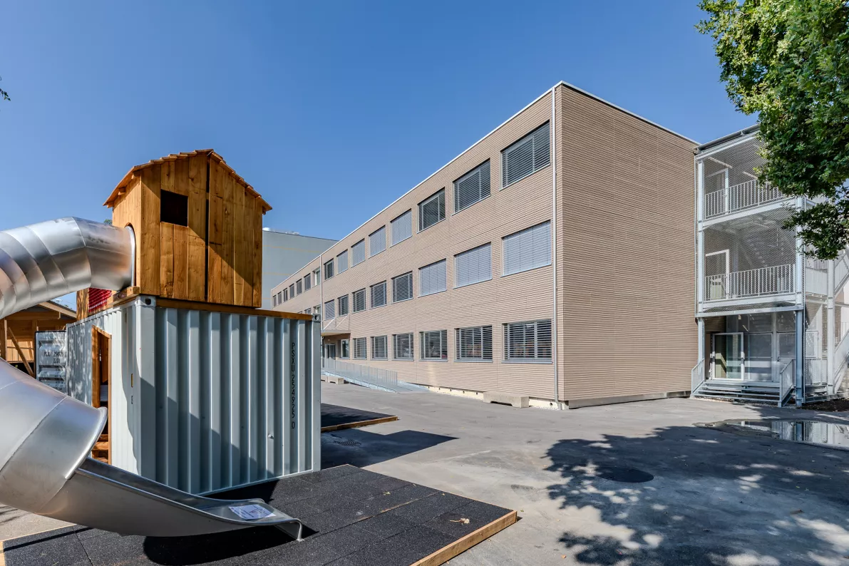 Ecole provisoire Baylon | Ville de Carouge